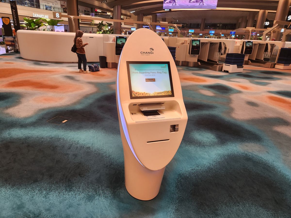 Cara Check In dan Drop Bagasi Mandiri di Changi Airport