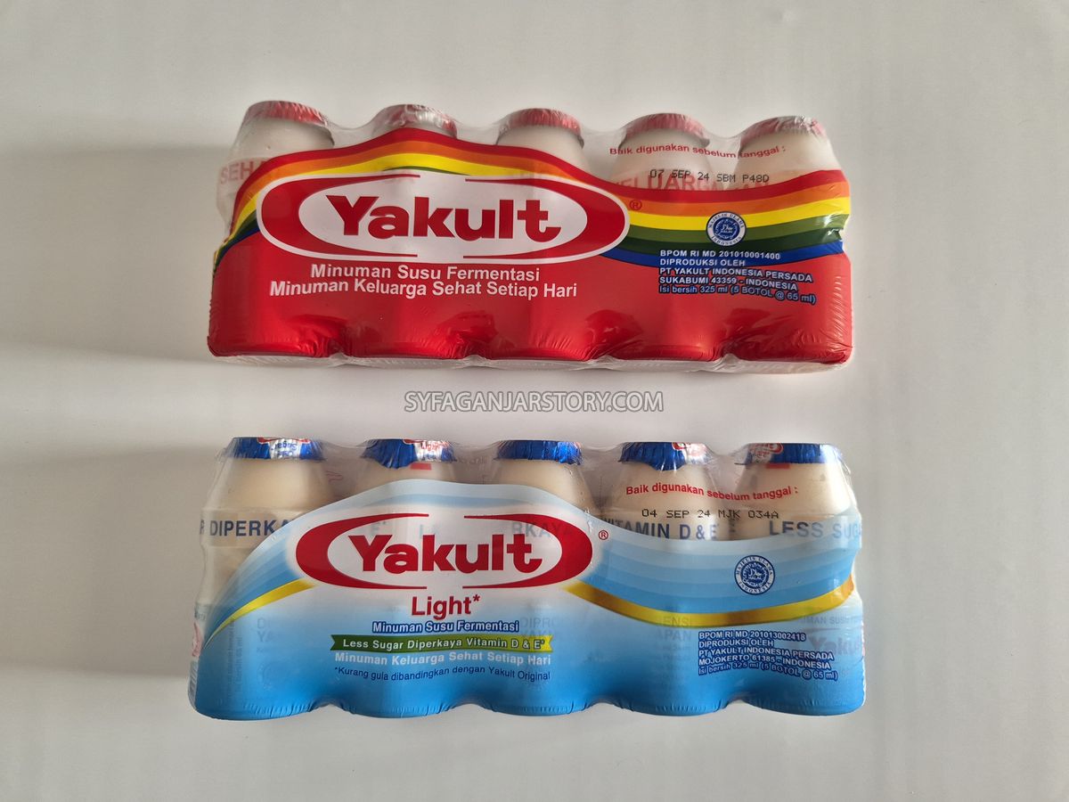 Inilah 4 Perbedaan Yakult Merah dan Yakult Biru